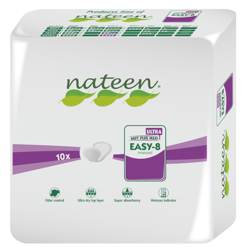 Nateen Easy-8 Ultra | Couche anatomique | Adulte | Senup ...