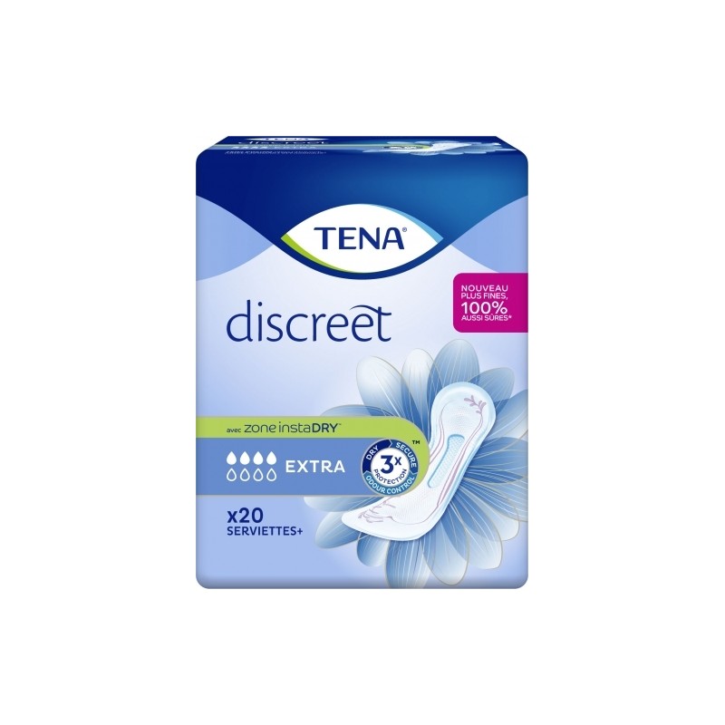 Tena Discreet Extra | Anatomical protection | Senup Packaging 1 pack of ...