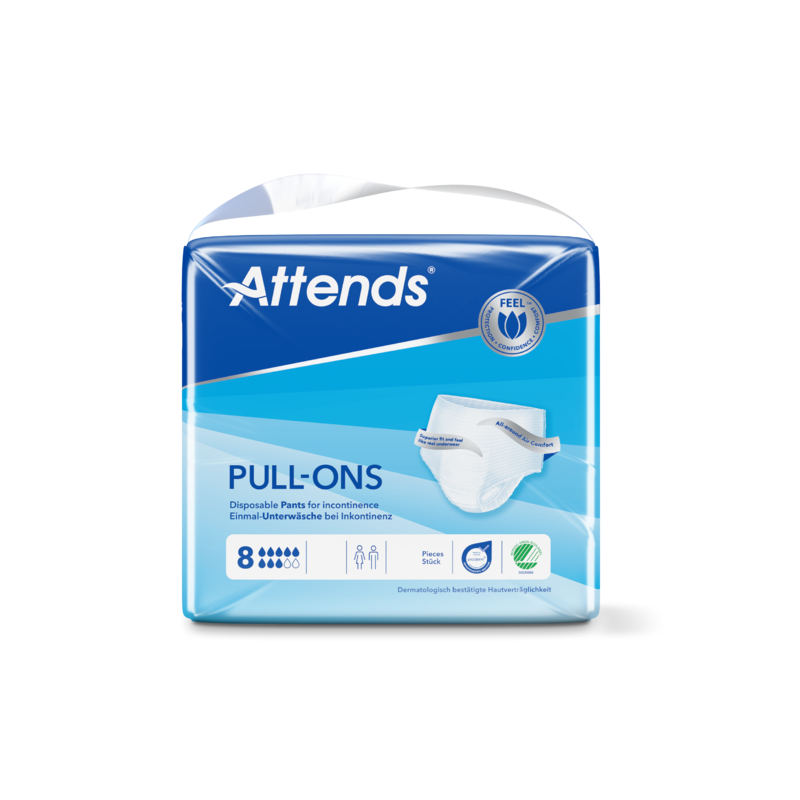 Attends Pull-Ons 8 | Small - Medium - Large - XL ...